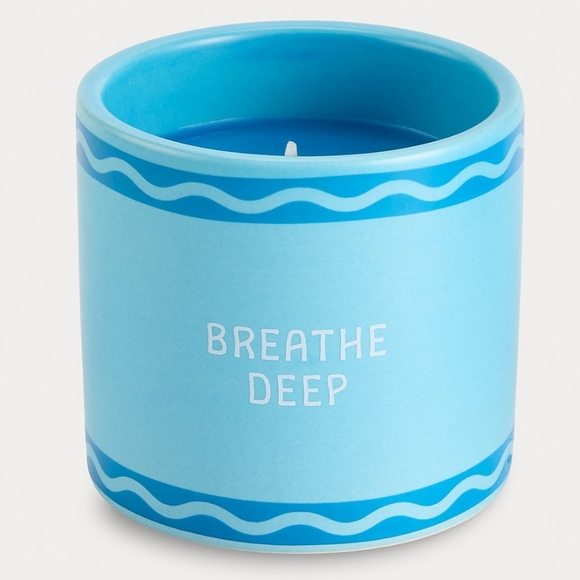 Crayola | Accents | New Crayola X Kohls Blue Citron Breathe Deep Candle ...